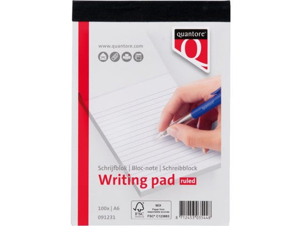 Writing Pad - A6 – Bear Necessities Shop